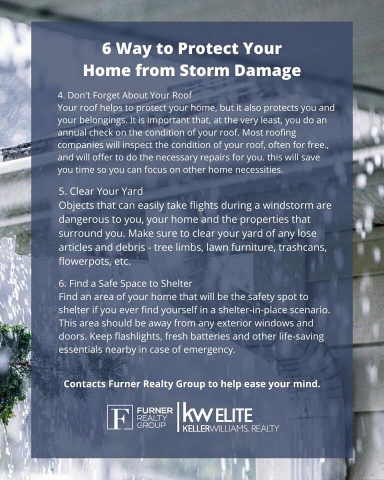 6 Ways to Protect Your Home from Storm Damage! - Furner Realty Group