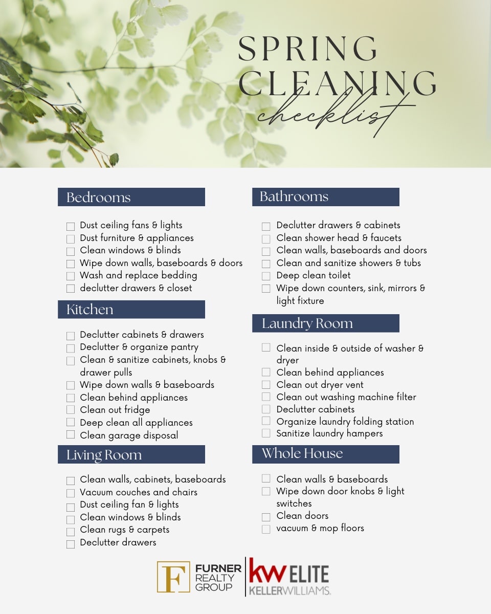 Your Spring Cleaning Checklist